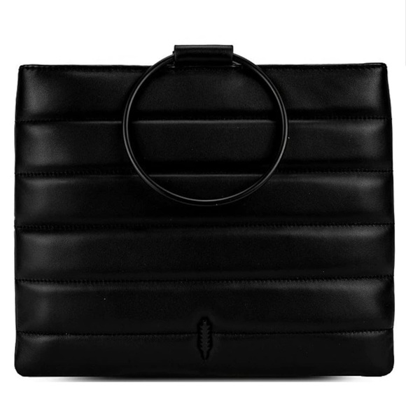 Thacker | Bags | Thacker Le Pouch Puffy Quilted Crossbody Black Bag ...